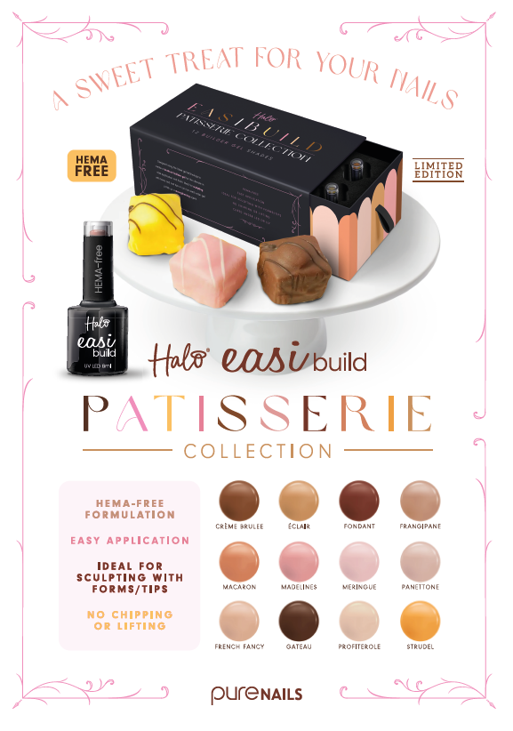 Halo EasiBuild HEMA-Free Patisserie A2 Poster – Pure Nails