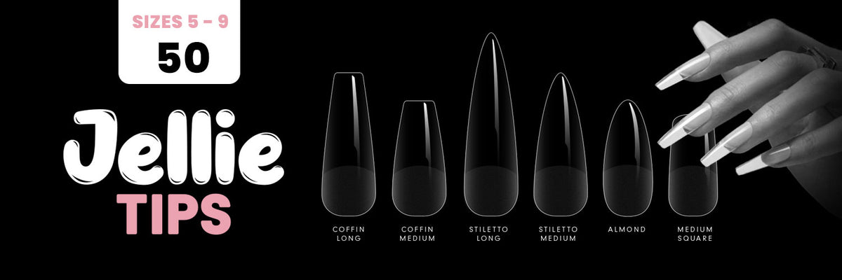Jellie Tips 50 packs – Pure Nails