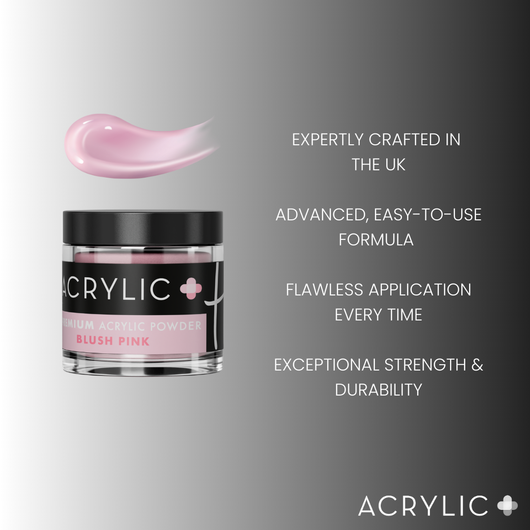 Halo Acrylic Plus Blush Pink | Professional Acrylic Nail Powder| Nail ...