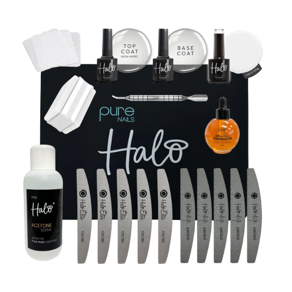 Halo Premium Essentials Bundle | Nail Tech Supplies – Pure Nails