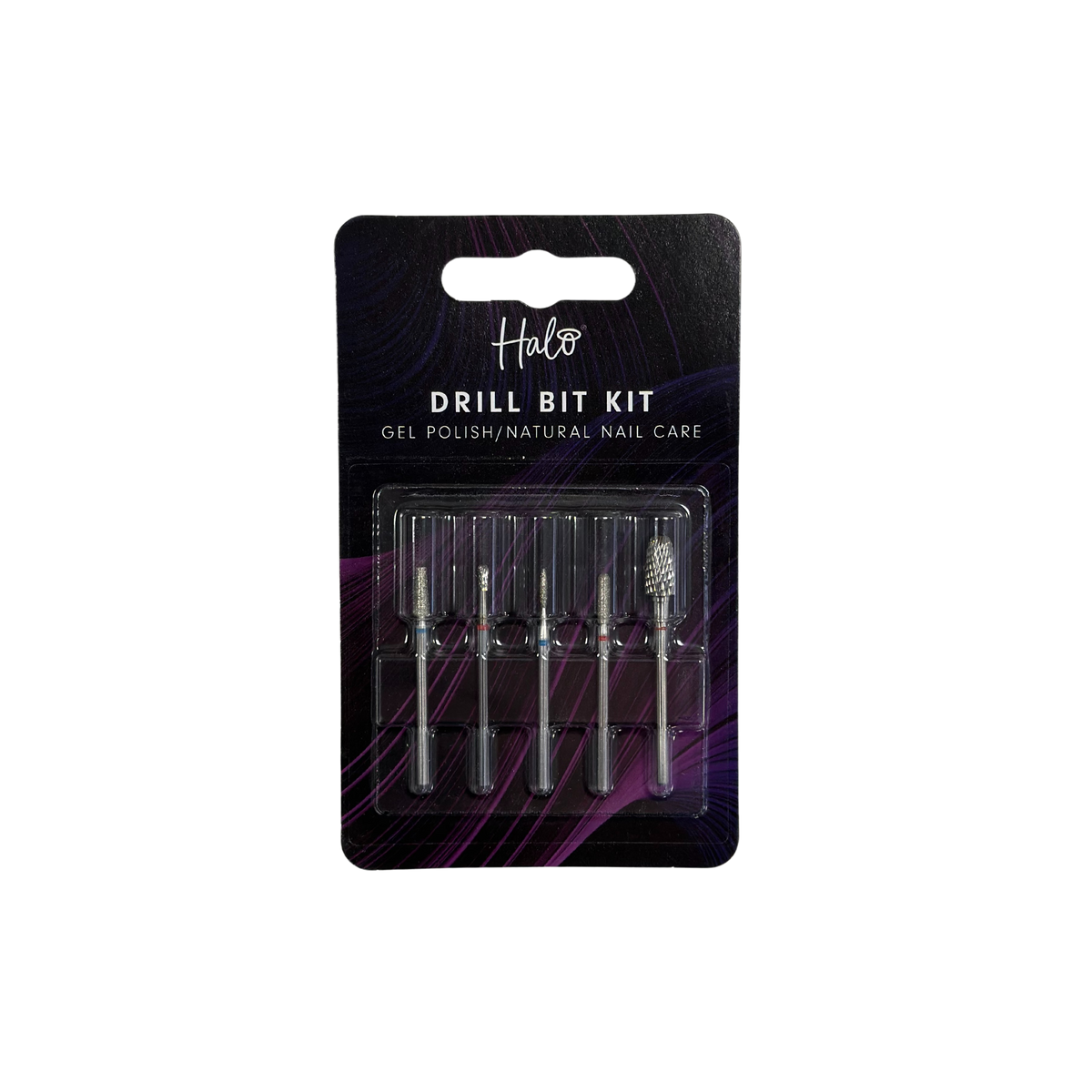 Halo Natural Nail Care Drill Bit Kit | Professional Drill Bits | Pure ...