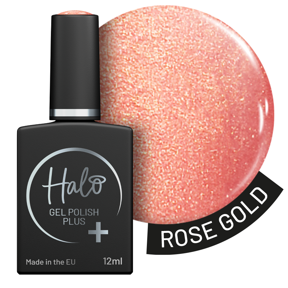 Gel Nail Polish | Halo Gel Polish Plus - Rose Gold | Pure Nails – Pure ...