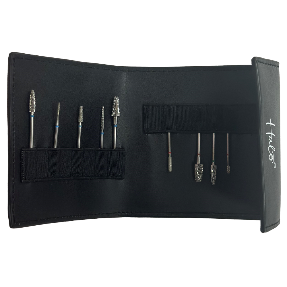 Halo E-File Drill Bit Wallet – Pure Nails
