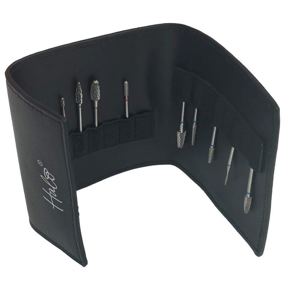 Halo E-File Drill Bit Wallet – Pure Nails