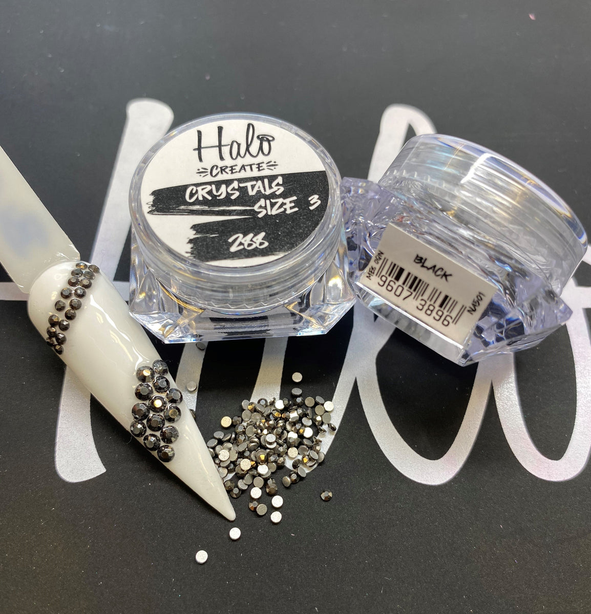Halo Nail Art Crystals - Size 3 – Pure Nails
